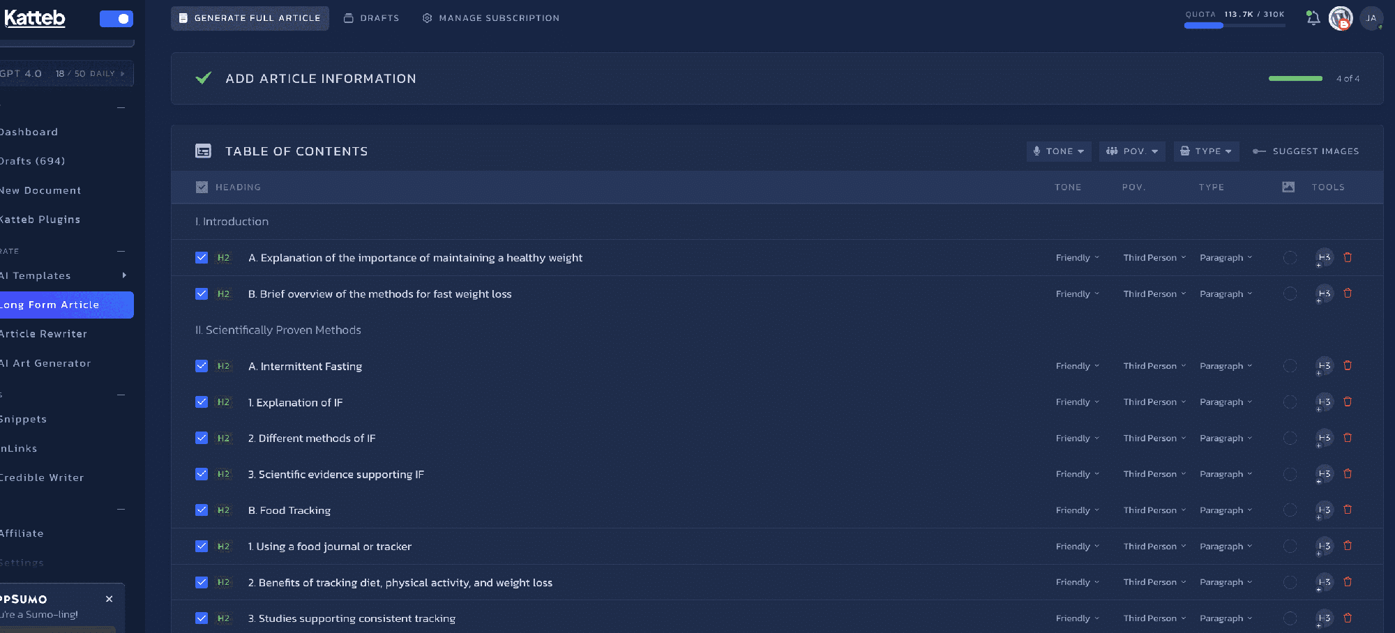 My Honest Review Of Katteb AI Fact Check Copywriting Assistant
