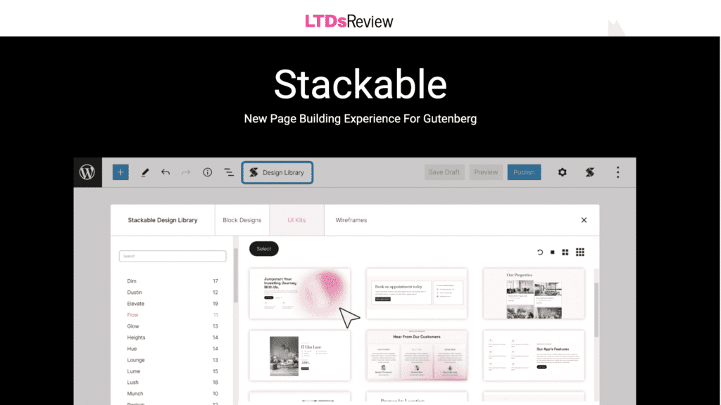 Stackable Review My Experience Page Building For Wordpress Gutenberg